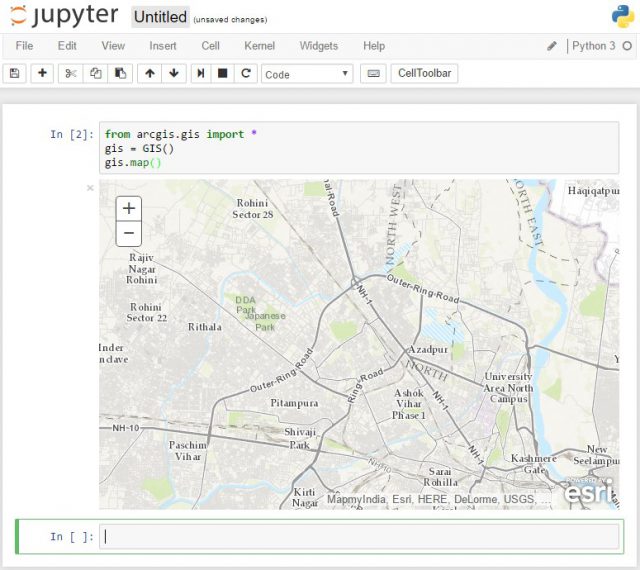 ArcGIS Python API Beta erschienen